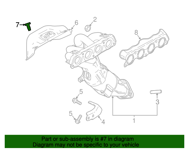 2016-2018 Mazda MX-5 Miata Heat Shield Bolt P540-40-354 | TascaParts.com