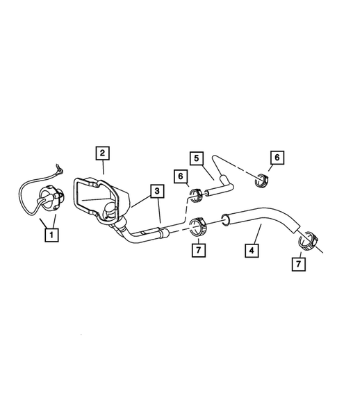 Fuel Tank Filler Tube for 2003 Dodge Ram 1500 | Mopar eStore