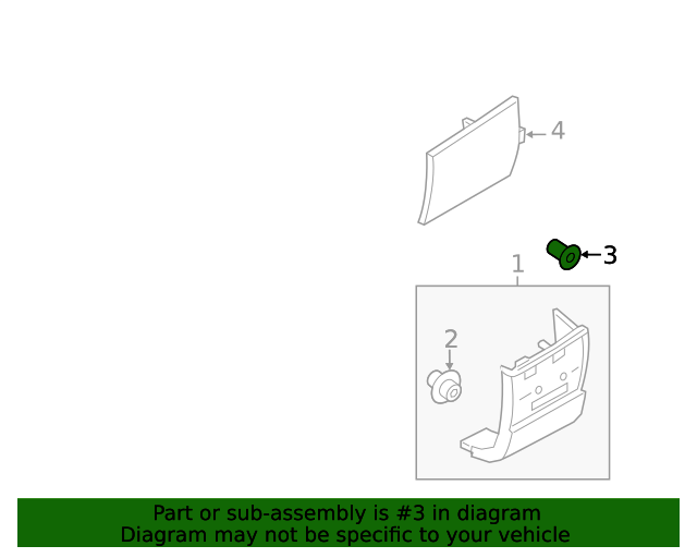 Genuine OEM Lower Molding Retainer Part# LR038853 Fits 2013-2022 Land ...