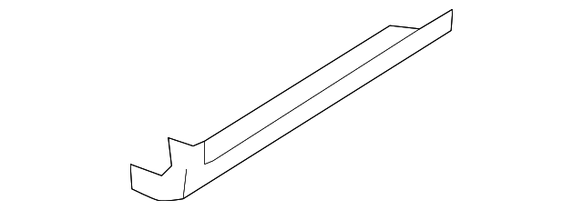 Genuine OEM Ford Part - Lower Deflector 5L3Z-99292A23-AAA | Genuine OEM ...