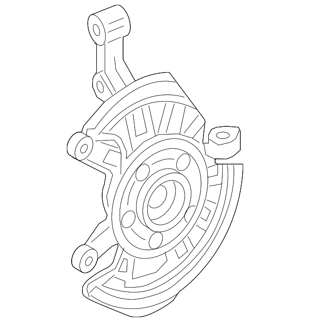 176-330-06-00 - Knuckle Assembly 2014-2020 Mercedes-Benz | Mercedes ...