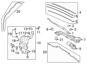 2010-2015 Mazda OEM NEW 2010-2013 Mazda 3 5 Washer Tank Level Sensor ...