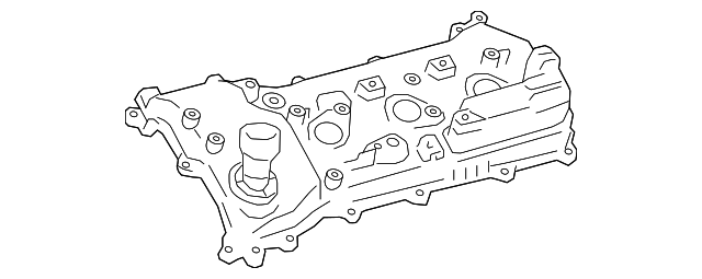 11202-0P012 - Engine Valve Cover (Left) - 2017-2021 Toyota | OEM Parts ...