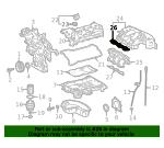 17176-31130 - Gasket, Air Surge Tank To Intake Manifold 2016-2024 ...