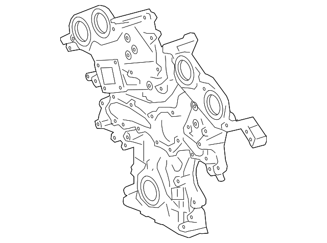 11310-0P050 - Engine Timing Cover - 2017-2023 Toyota | OEM Genuine ...