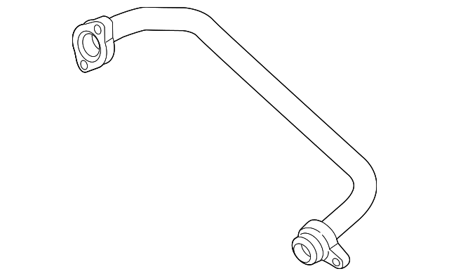 2017-2024 Porsche Panamera Tube PAC-121-071 | Sunset Porsche Parts