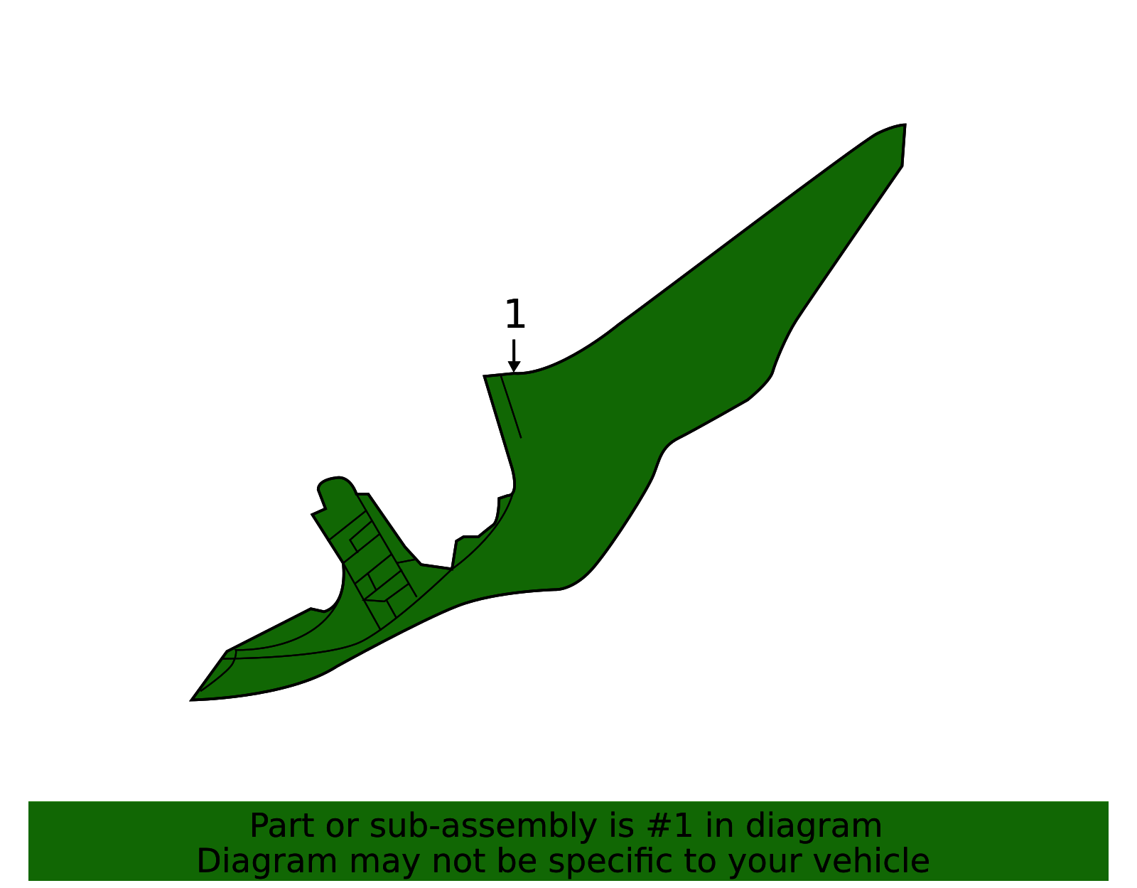 2020-2024 Nissan Versa Upper Quarter Trim 76935-5EF0A | Nissan Parts ...