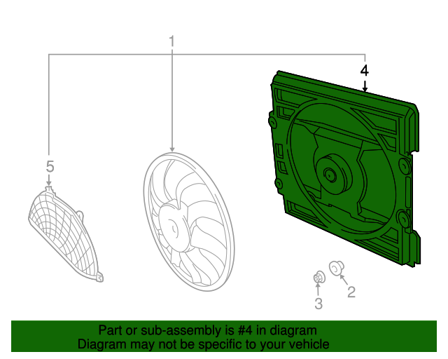 64-54-8-380-778 - Fan Shroud - 1999-2003 BMW | BMWPartsHub