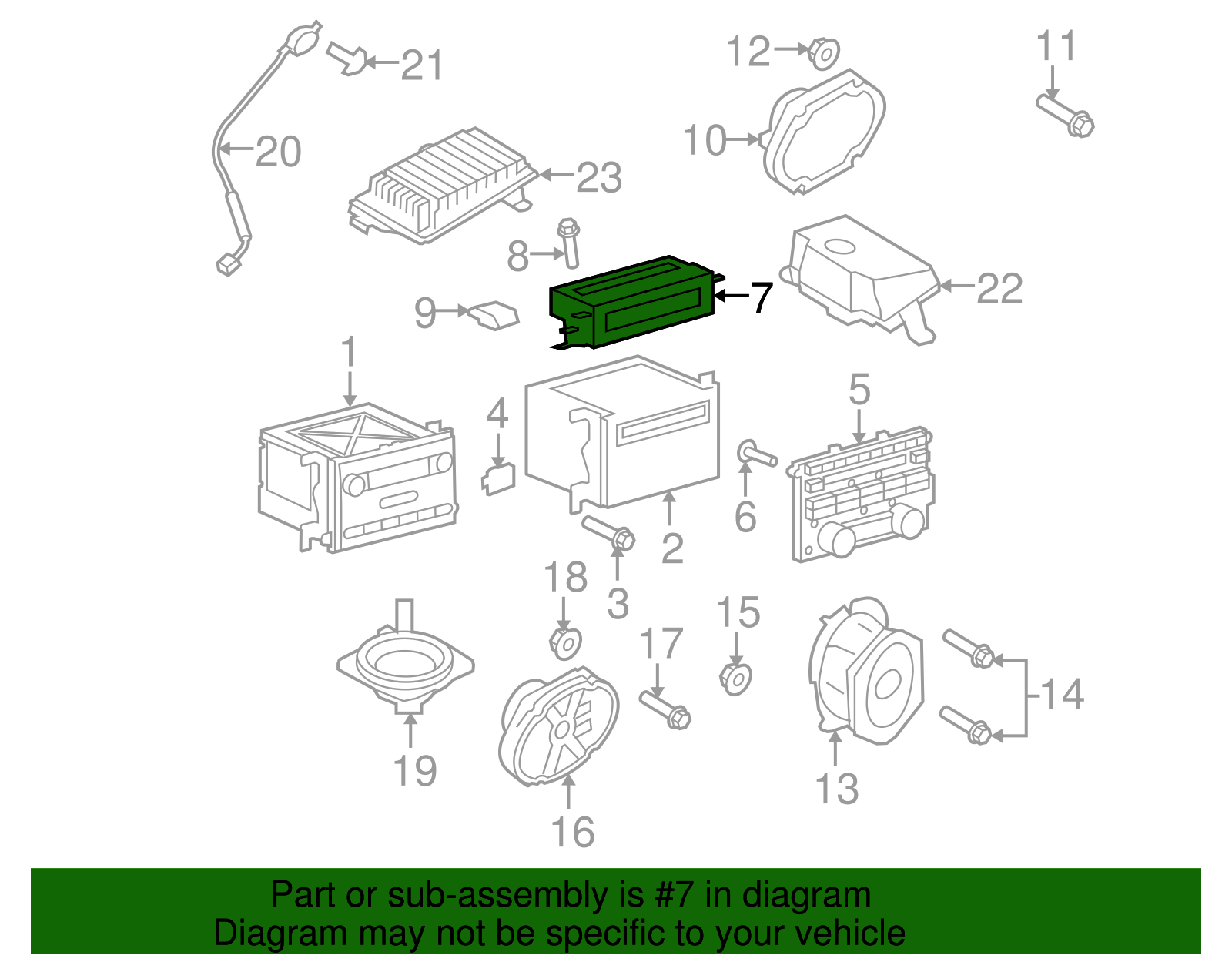 9L3Z-10D885-A - Display Unit 2009-2010 Ford F-150 | Ford Parts Direct