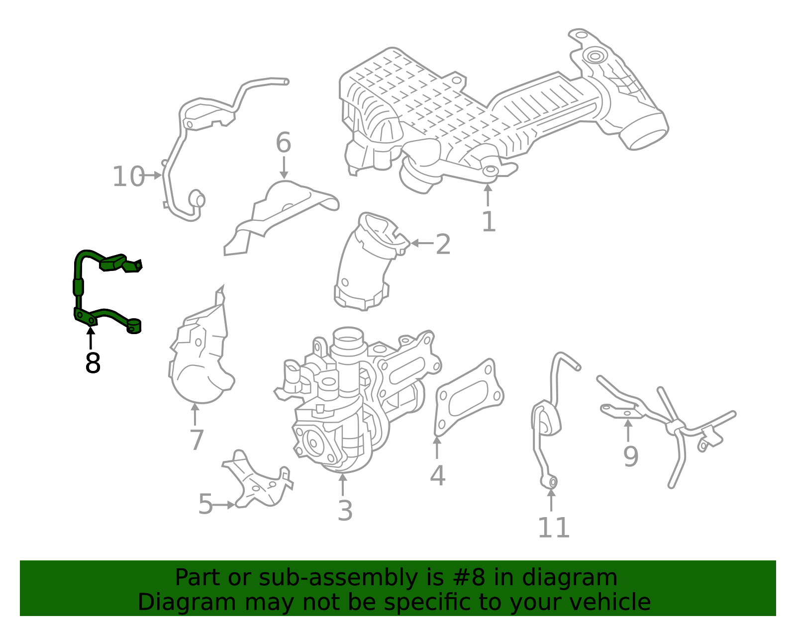 2019-2024 Nissan Altima Oil Feed Tube 15192-5NA0B | Ziegler Nissan of ...