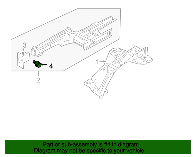2010-2016 Hyundai Rail End Bolt 11294-10281 | OEM Parts Online