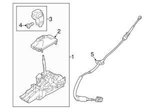 2015-2019 Ford F-150 Gear Shift Assembly FL3Z-7210-EC | Blue Springs ...