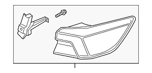 Genuine OEM Ford Part - Tail Lamp Assembly PJ6Z-13404-A | Genuine OEM ...