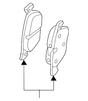 5Q0-698-451-T - Disc Brake Pad Set 2015-2018 Audi | AutoNation Parts