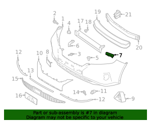62222-5AA0A - Side Bracket 2015-2024 Nissan Murano | Nissan Parts ...