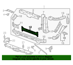 2015-2022 GM Front End Lower Tie Bar Reinforcement 23298401 GM ...