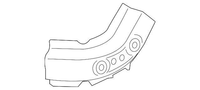 2015-2022 GM Front End Upper Tie Bar Reinforcement 22900109 GM ...