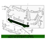 2015-2022 GM Front End Lower Tie Bar 23495496 GM | GMPartsDirect.com