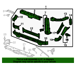 84023465 - Front End Upper Tie Bar 2015-2022 GM | Chevrolet Parts Direct