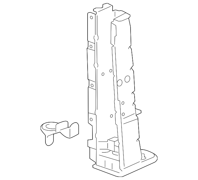 2015-2022 GM Driver Side Radiator Support Reinforcement 84023466 GM ...