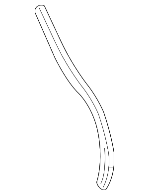 23236799 GM Rear Driver Side Door Rear Auxiliary Weatherstrip | GM ...