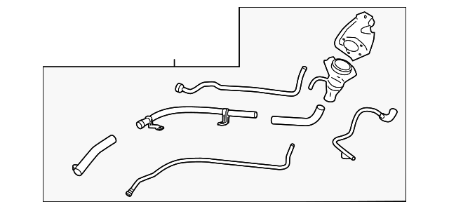 2007-2014 GM Fuel Tank Filler Pipe 22951218 | OEM GM Parts