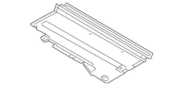 2009-2016 Audi Side Shield 8K0-825-208-F | OEM Parts Online