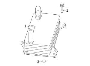 2019-2024 Volkswagen Oil Cooler 09S-409-061-B | QuirkParts