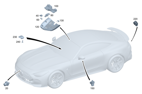 Camera for 2026 Mercedes-Benz AMG GT 55 | Mercedes-Benz USA Parts