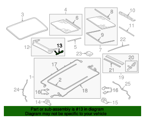 3G9-898-671-A - Air Deflector Mount Kit 2018-2024 Audi | Audi OEM Parts