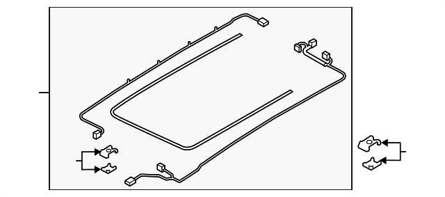 80A-877-049-F - Sunroof Frame 2018-2024 Audi | Audi OEM Parts
