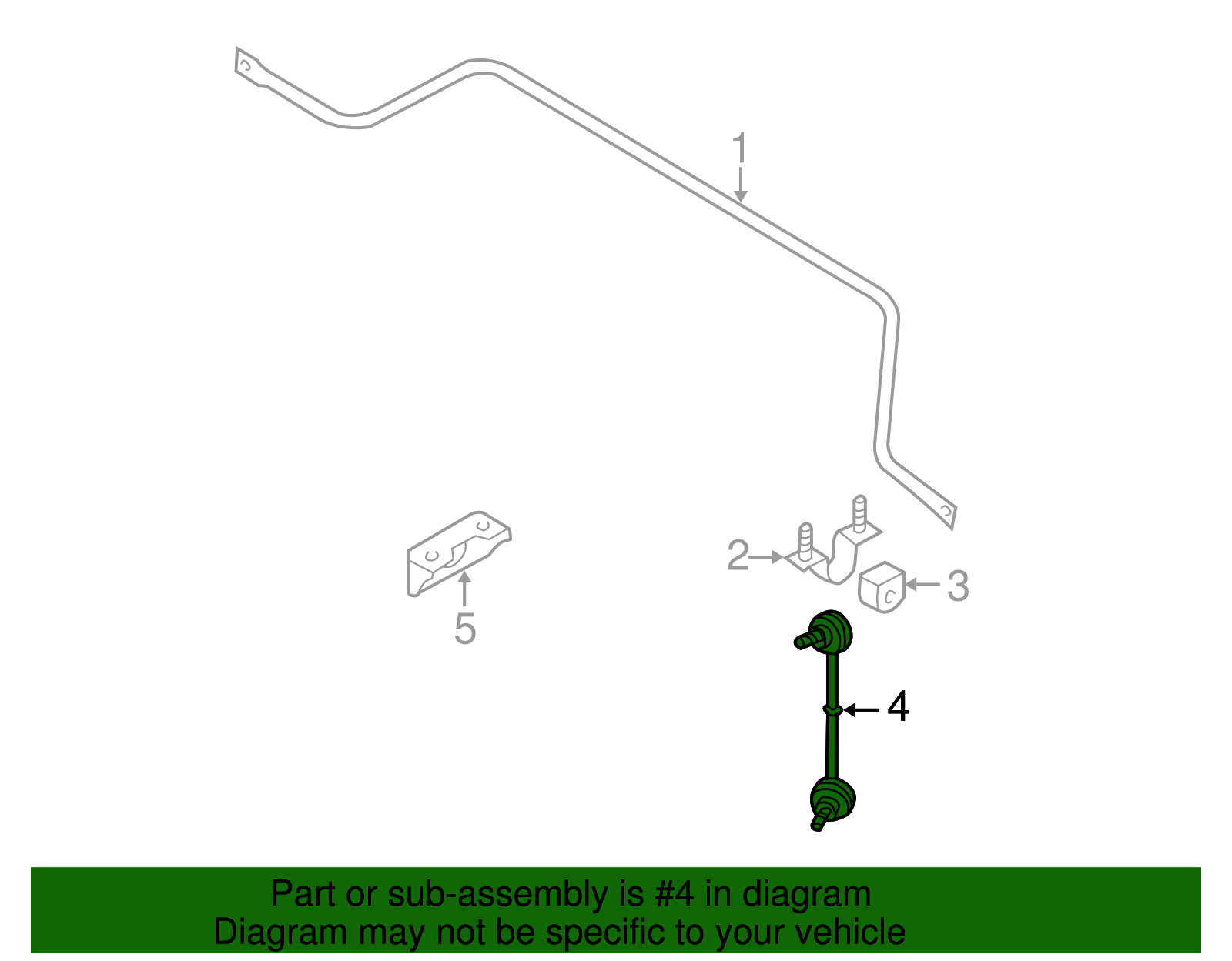 2002-2008 Nissan Stabilizer Link 56261-8J000 | Sullivan Brothers Nissan