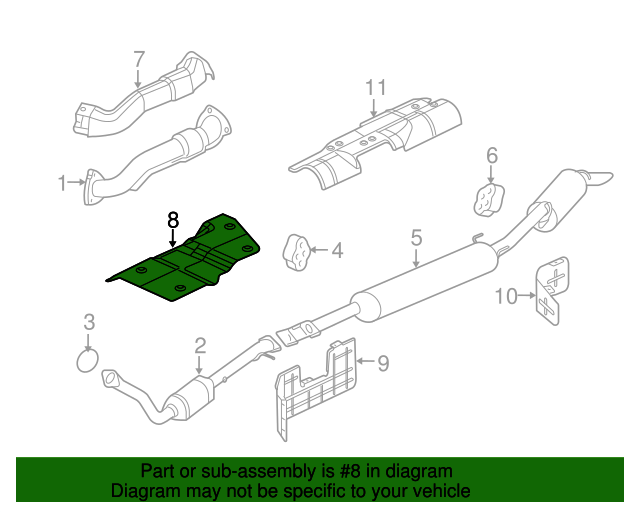 2001-2008 GM Shield 15099978 | GMPartsDirect.com