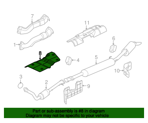 2001-2008 GM Shield 15099978 | GMPartsDirect.com