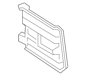 2017-2020 Mitsubishi Mirage Grille Cover 6402A397 | MitsubishiParts.com