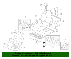 82102-SJC-A11ZH - Lower Cover Cap 2017-2023 Honda Ridgeline | Honda ...