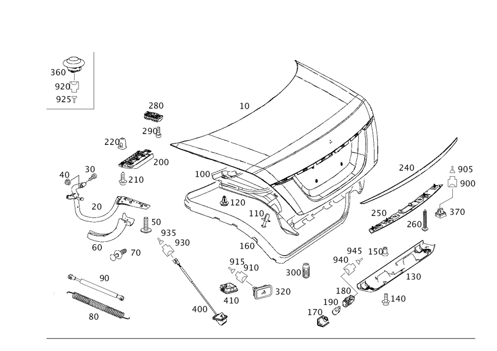 1998-2021 Mercedes-Benz 1998-2021 Mercedes-Benz - Buffer 203-750-00-97 ...