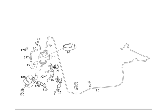 1960-2025 Mercedes-Benz Valve 000-470-71-93 | MB OEM Parts