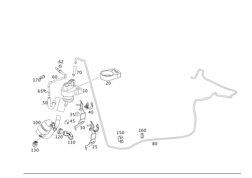 1954-2025 Mercedes-Benz Cutoff Valve 001-470-13-93 | Mercedes-Benz Parts