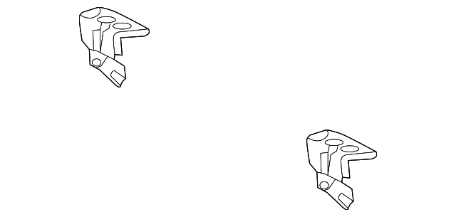 2016-2024 Toyota Rear Body Panel Bracket 58386-02100 | Toyota Parts Center