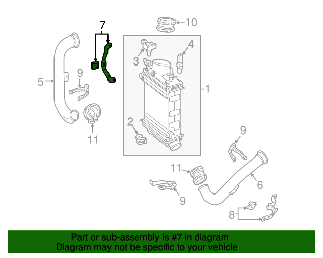 276-090-00-41 - Air Duct Lower Bracket 2015-2020 Mercedes-Benz ...