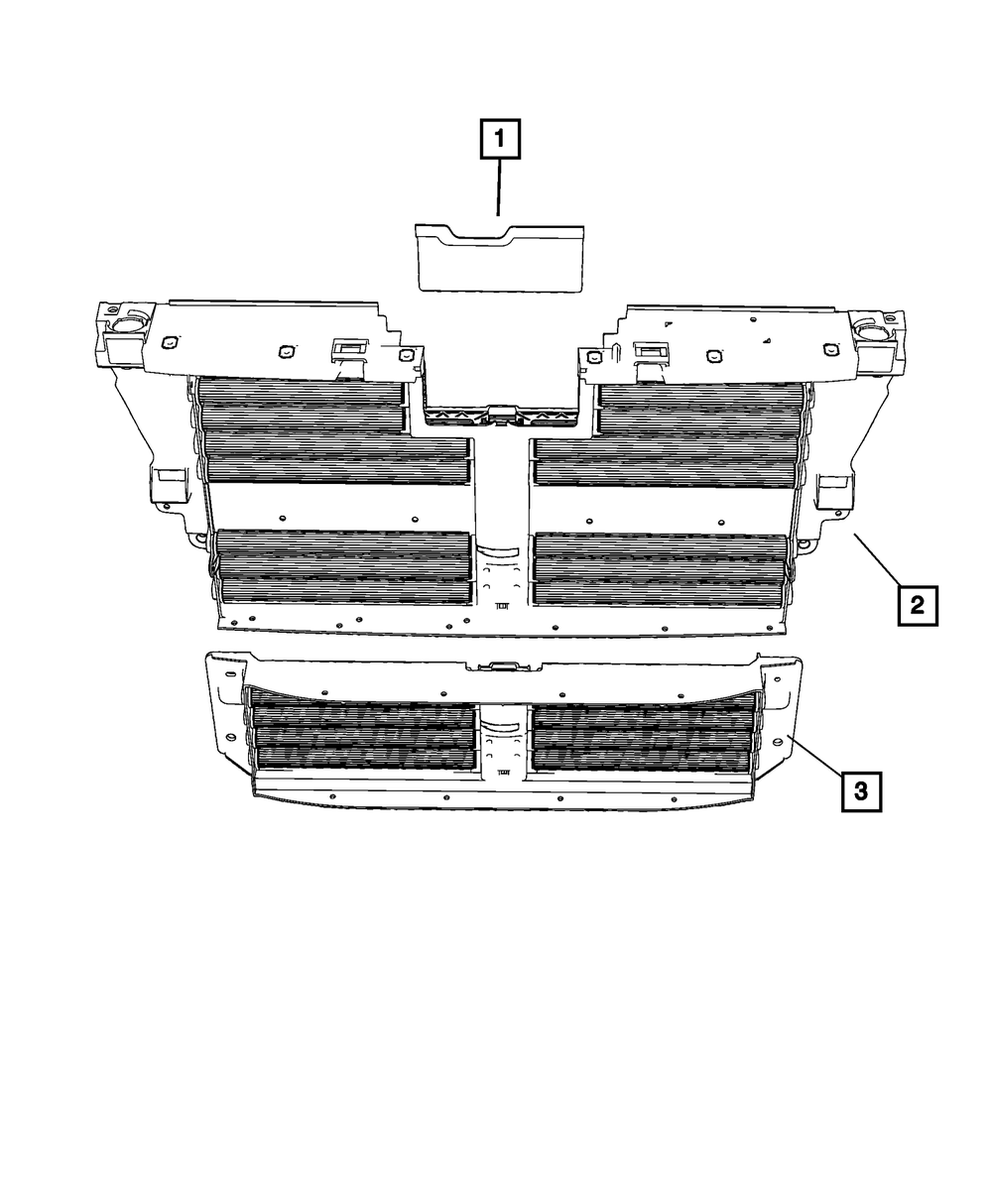 2021-2025 Jeep Active Shutter Grille 68508765AB | Mopar eStore