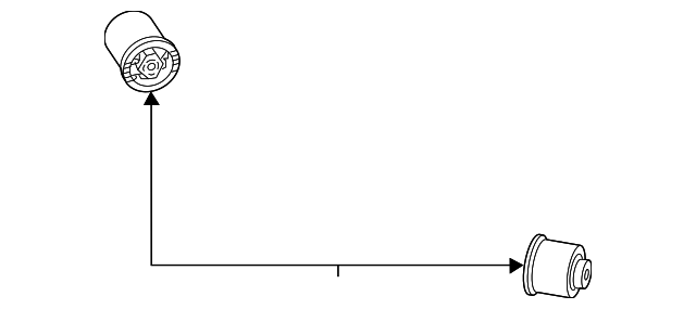 2014-2018 Kia Axle Beam Mount Bushing 55160-3X000 | Kia Parts Fast