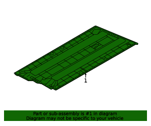 2017-2020 Hyundai Elantra Under Cover 84145-F3001 | OEM Parts Online