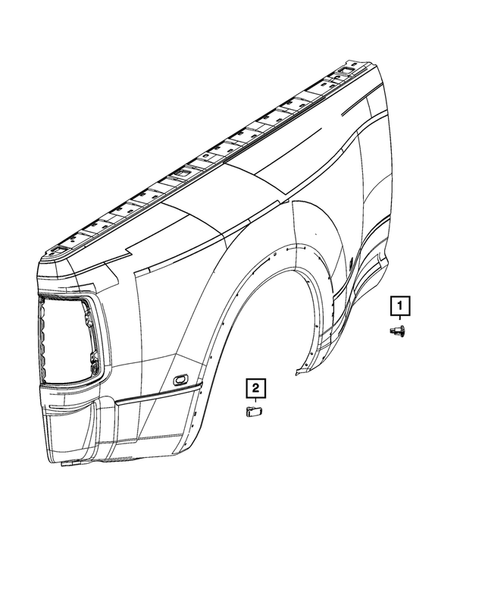 Lamps, Interior and Exterior for 2024 Ram 3500 | Mopar.com National eStore