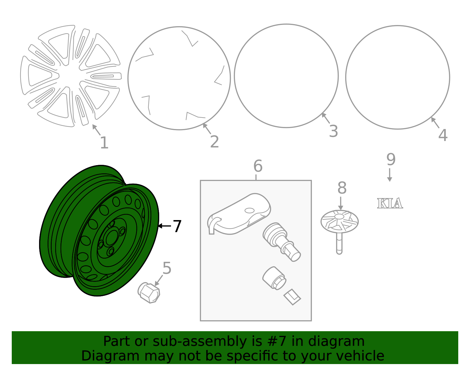 52910-C1930 - Wheel, Spare 2017-2022 Kia | Kia.Parts Store