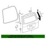 2015-2020 GM Passenger Side Liftgate Object Sensor 23454230 GM ...