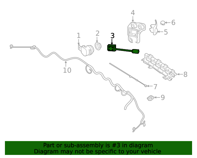 2013-2021 Mercedes-Benz Radar Sensor 000-905-41-11 | Mercedes-Benz Parts