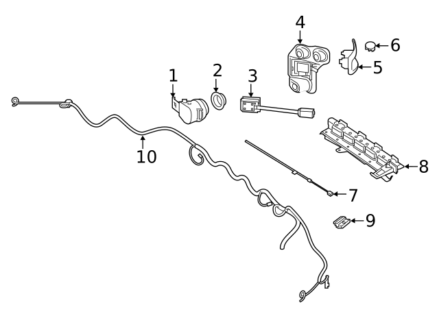 2013-2021 Mercedes-Benz Radar Sensor 000-905-41-11 | Mercedes-Benz Parts