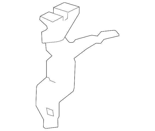 41217145349 - 2006-2012 BMW Upper Rail Front Bracket (41-21-7-145-349 ...